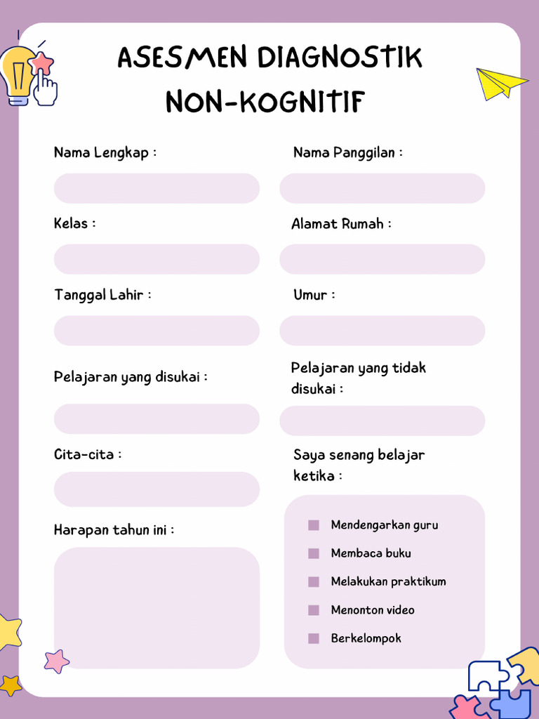 Asesment Non Kognitif | PDF