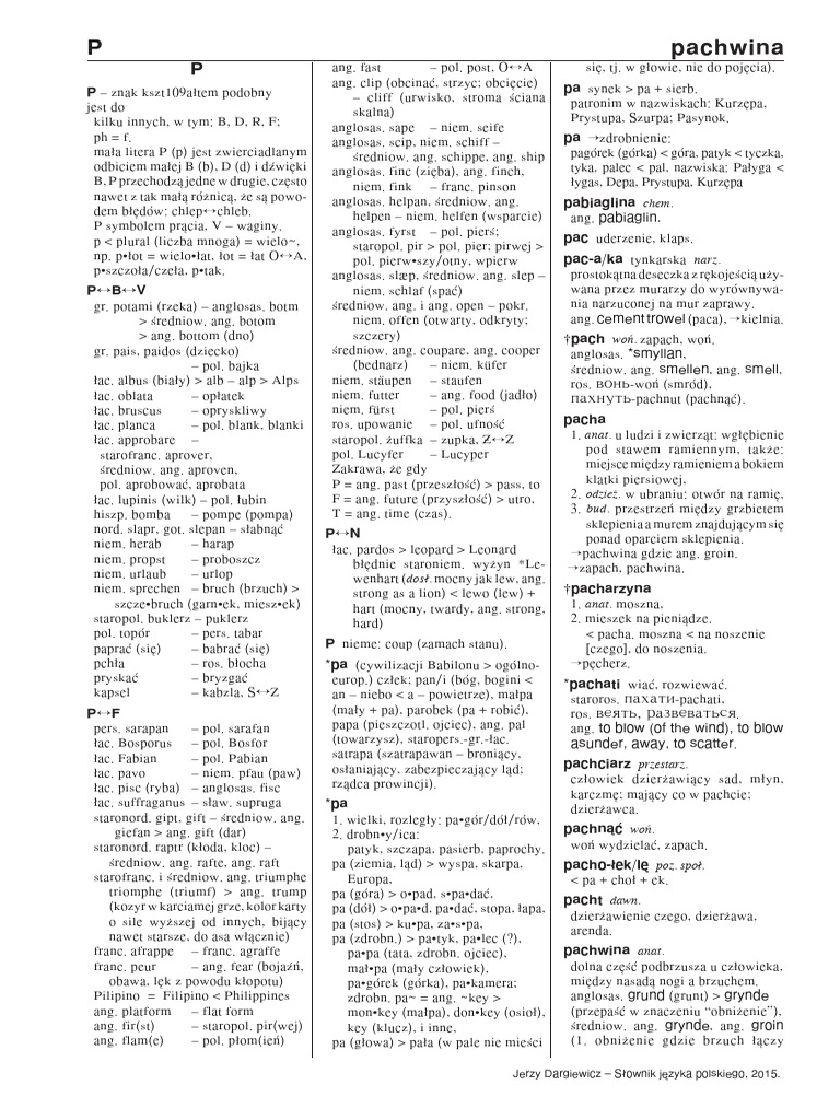 600 Doc JD - Słownik - J - Pol - Part 6 of 8, P-R | PDF