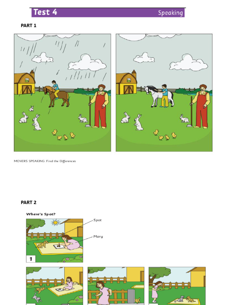 Movers - Test 4-5 | PDF