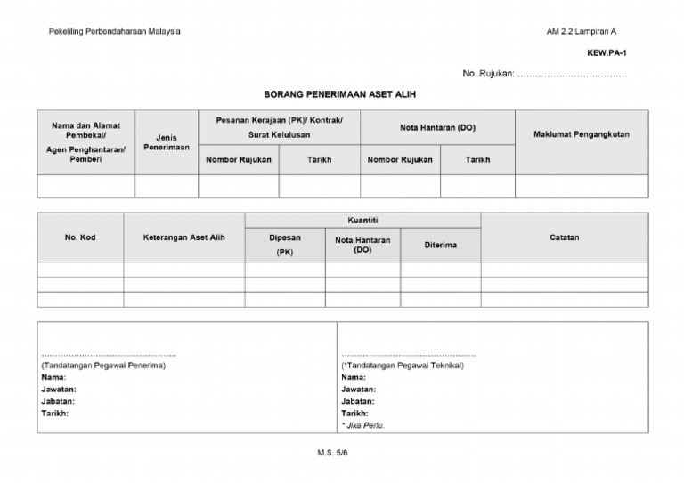 Kew Pa-1 | PDF