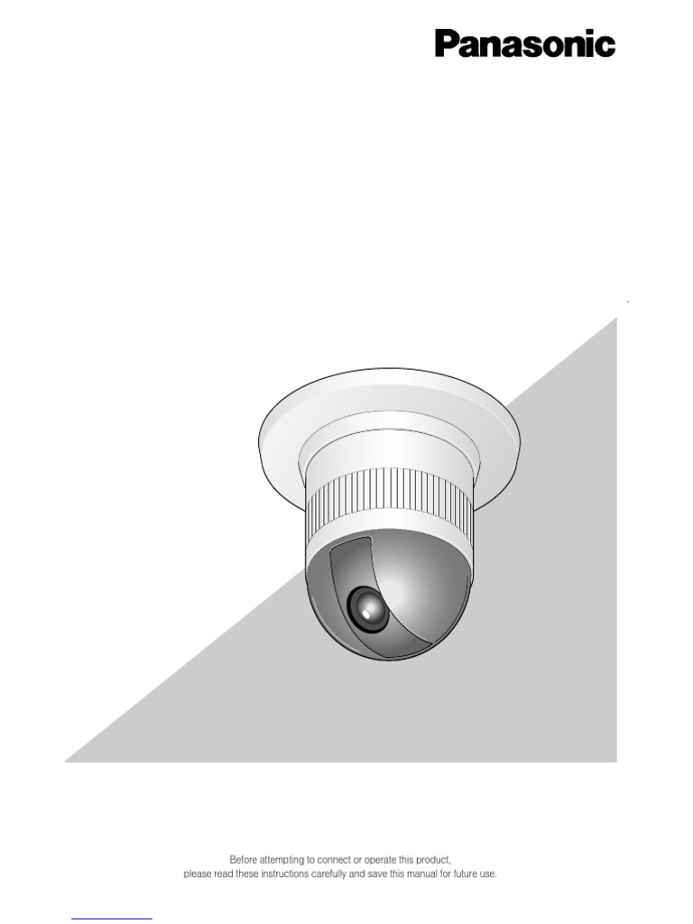 Panasonic Color CCTV Camera Wvns324 | PDF | Microsoft Windows ...