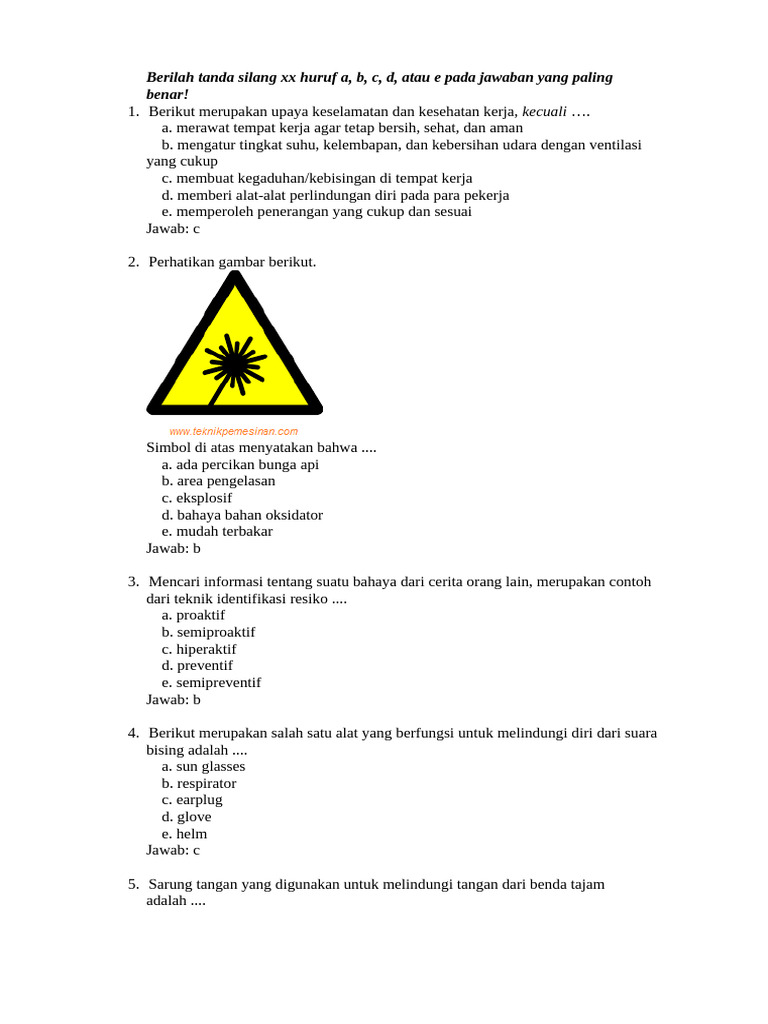 Soal 1 Un C2 PDTM | PDF