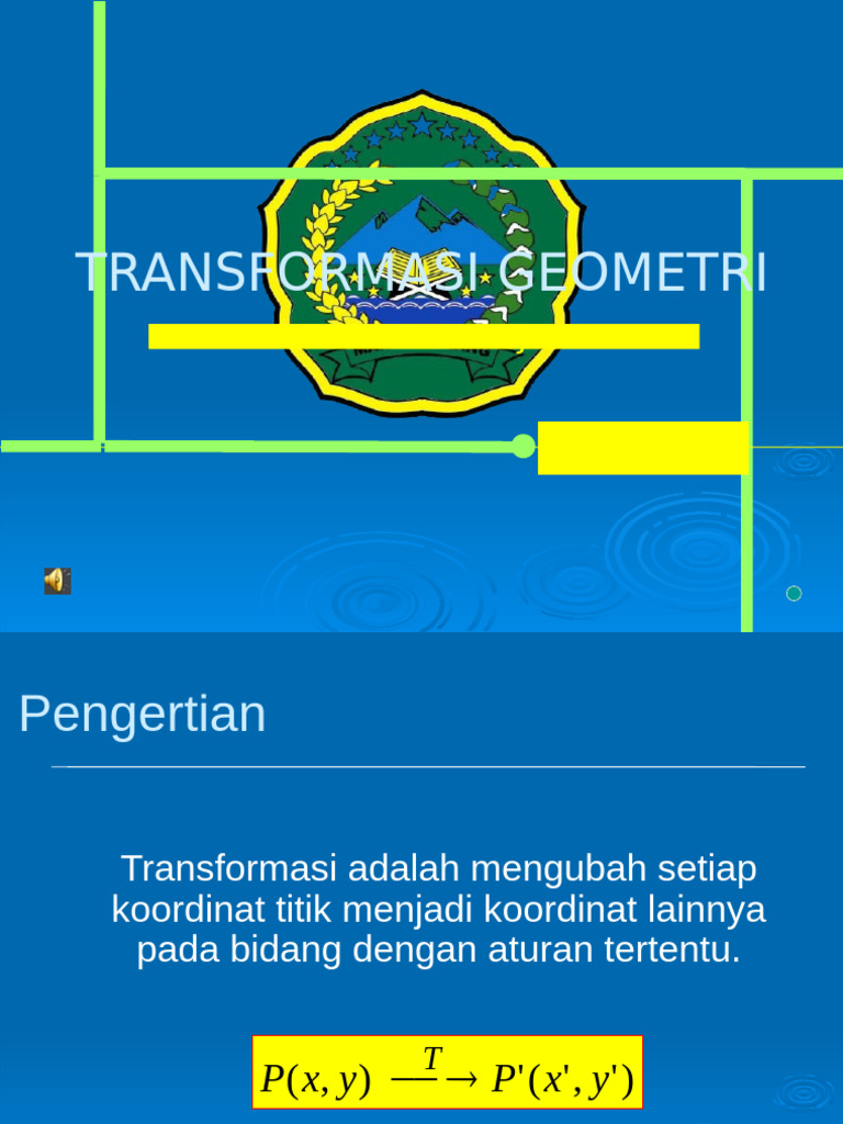 transformasi geometri | PDF