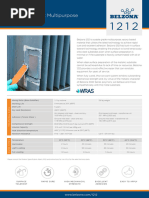 Belzona 1212 Specification Sheet | PDF | Density | Pascal (Unit)