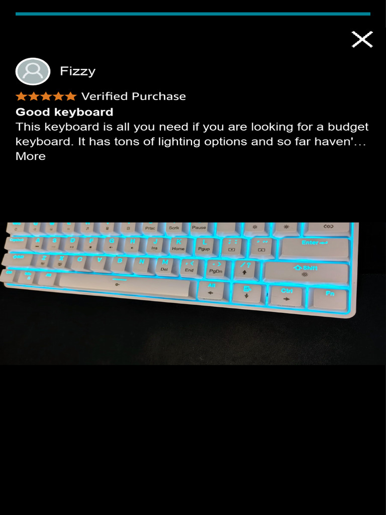 DIERYA 60 Mechanical Keyboard, DK61se Wired Gaming Keyboard With Red ...