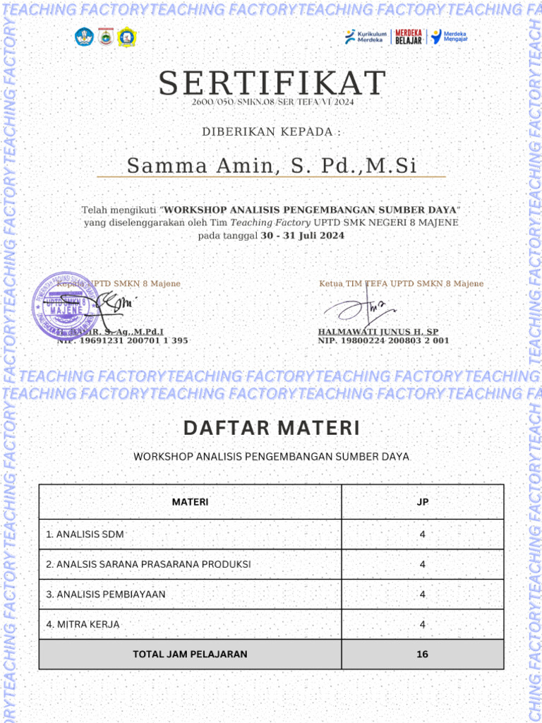 Samma Amin, S. Pd.,M.si | PDF