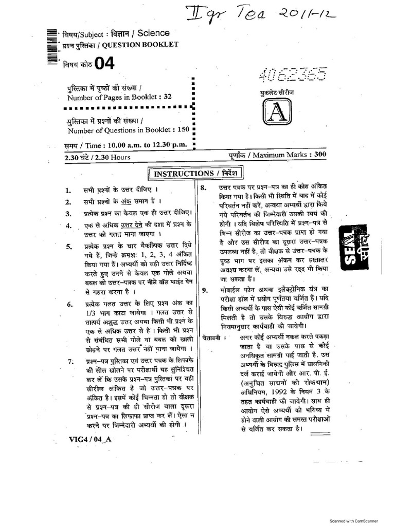 2011 2nd Grade Paper | PDF