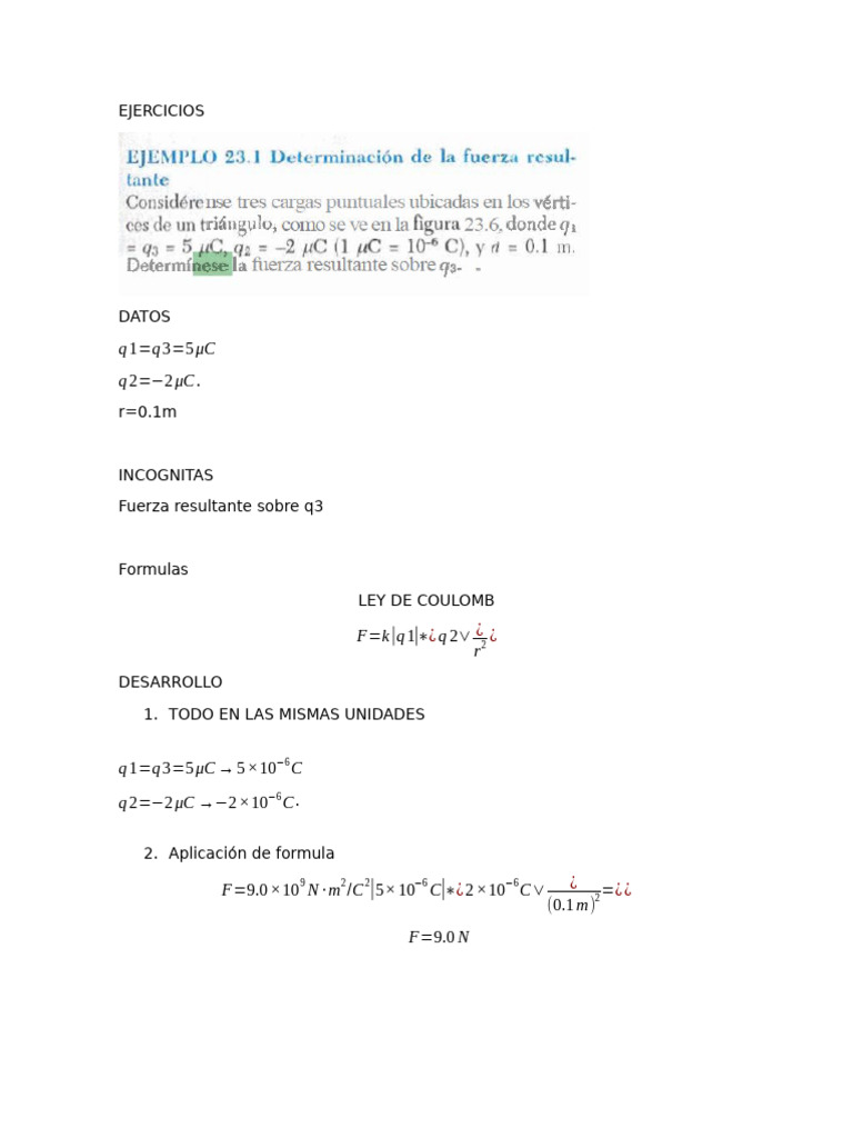Ejercicios Fisica Electromagnetica | PDF