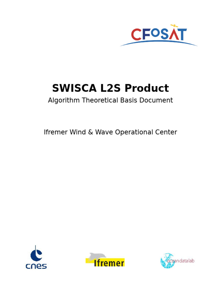Iwwoc Swiscat l2s Atbd v0r4 | PDF | Antenna (Radio) | Radar