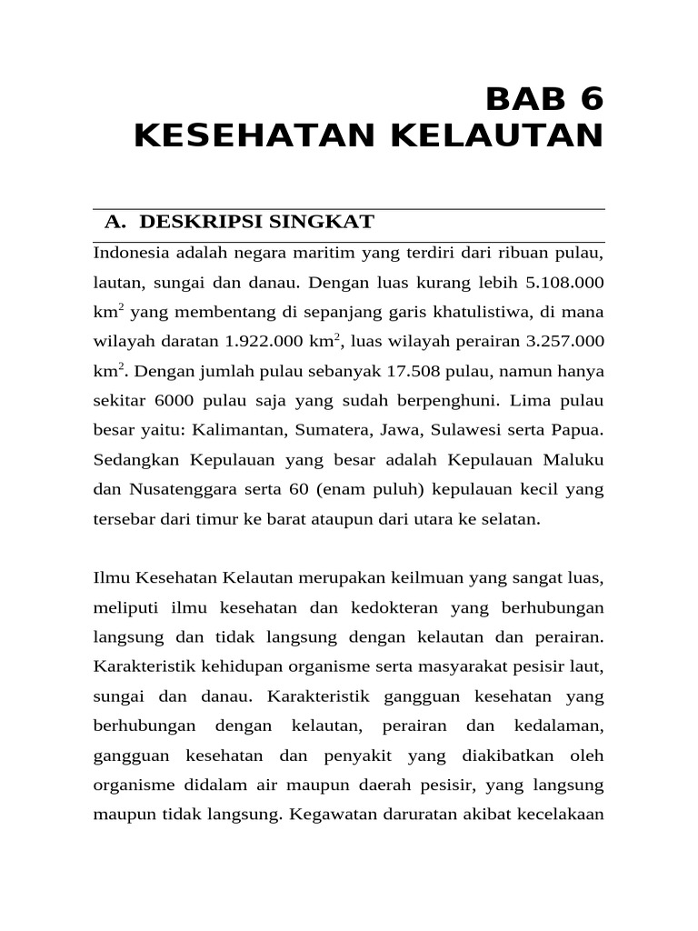 Kesehatan Kelautan | PDF