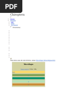 Chiroptera | PDF | Murciélago | Zoología