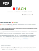 EU REACH SVHC - Declaration Template - English | PDF | Finance & Money ...