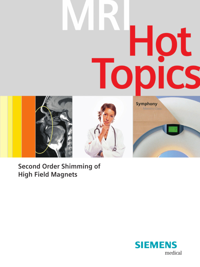 Active Shimming in MRI Magnets | PDF | Applied And Interdisciplinary ...