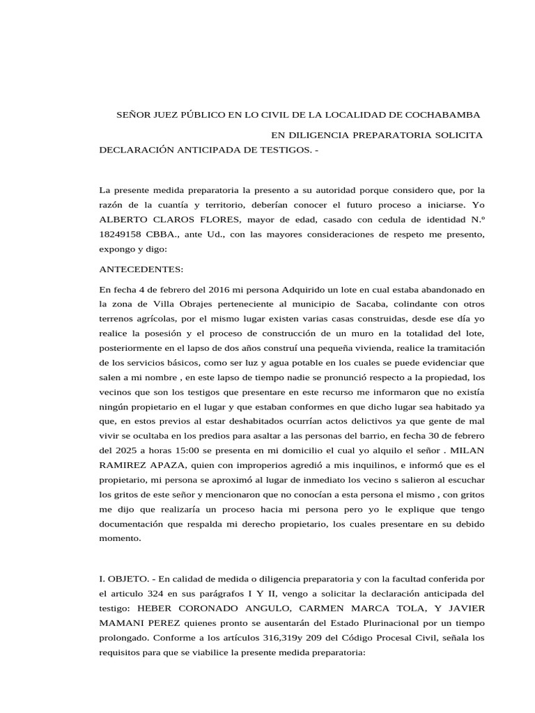 Usucapion 1 | PDF | Ley procesal | Posesión adversa