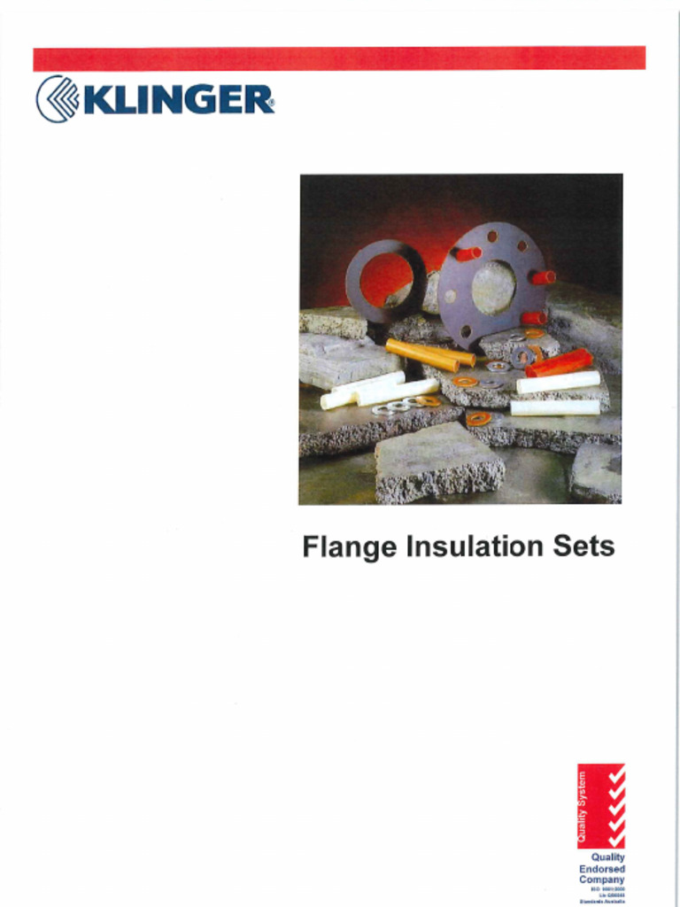 Kelinger Flange Insulation Kit | PDF