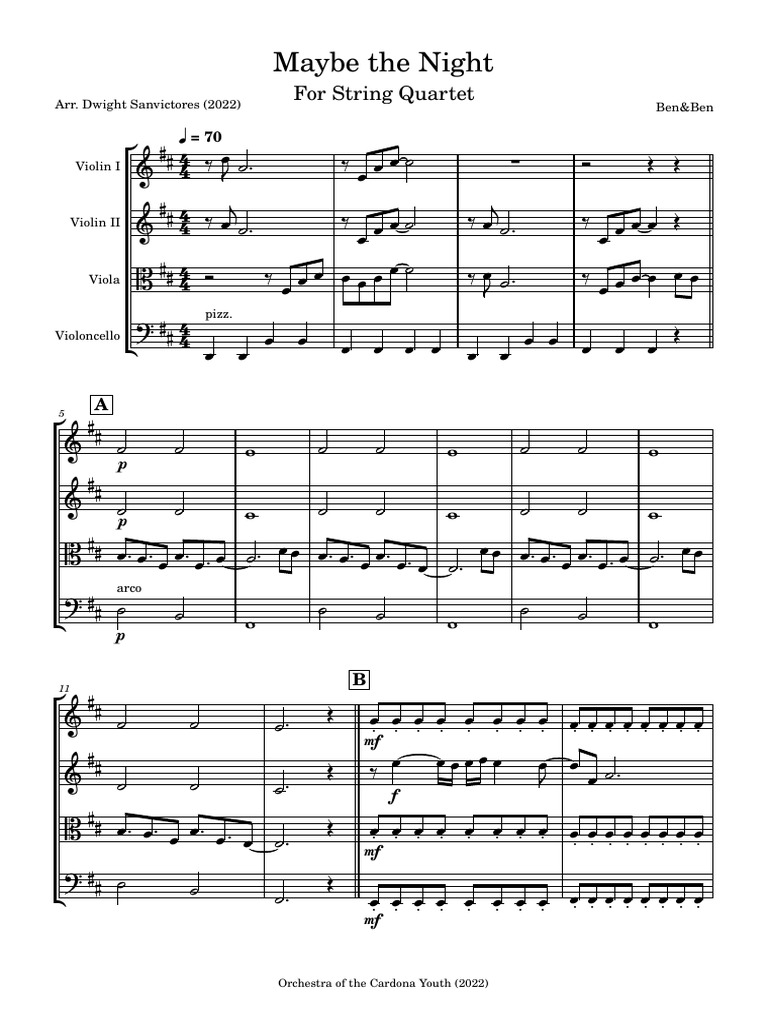 Chloe Maybe The Night All | PDF | Musical Instruments | Music Technology
