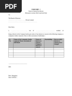 Form DIR-8 - Format | PDF
