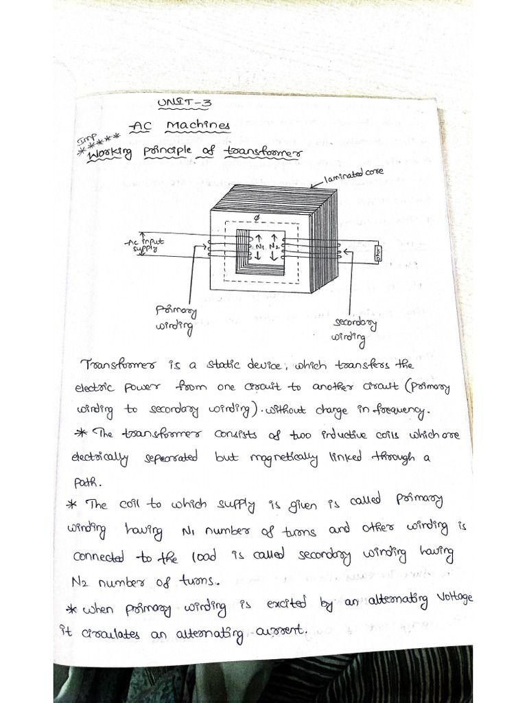 Bee Notes 3rd Ac Machines | PDF
