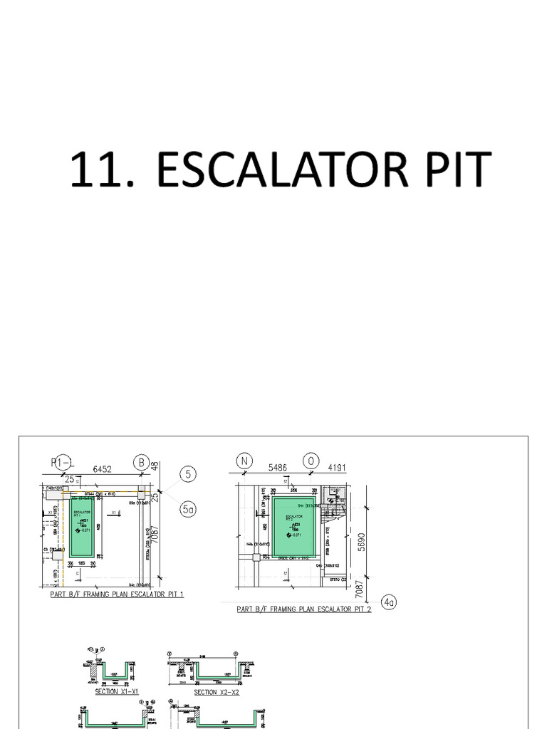 Escalator Pit | PDF