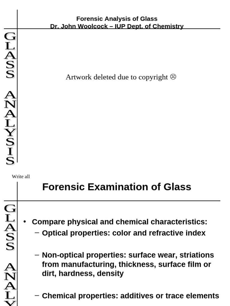 Forensic - Glass - Forensic Science Notes Edit | PDF | Glasses ...