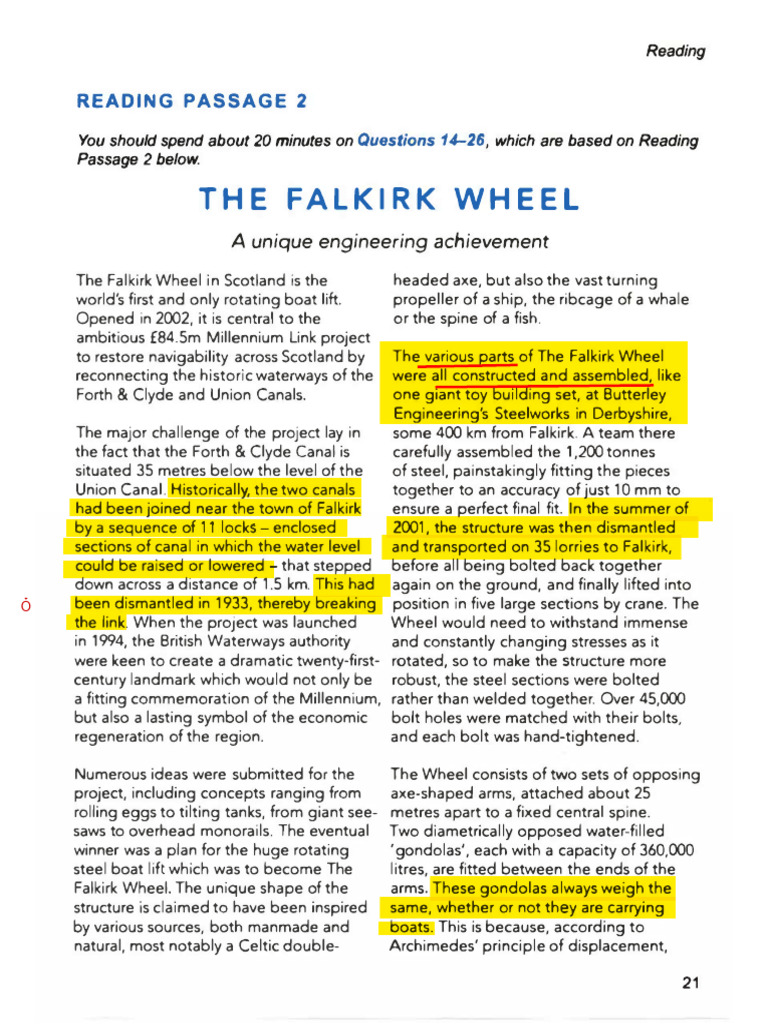 Cam 11 - Read Test 1 - Pass 2 | PDF
