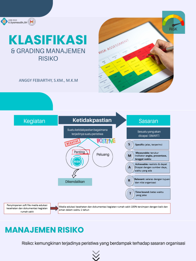 Klasifikasi Dan Grading Risiko | PDF