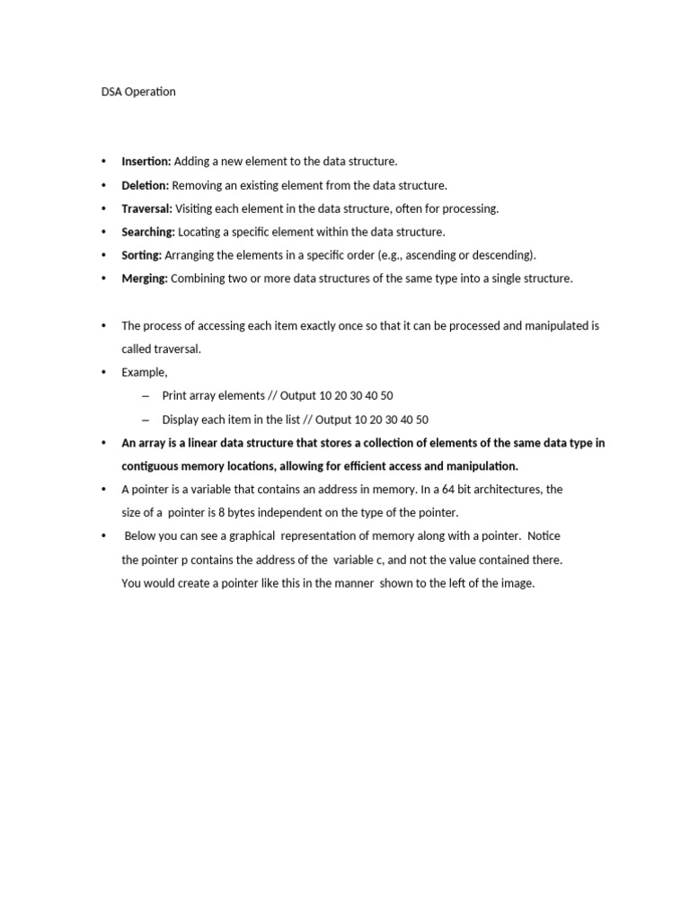 DSA Operation | PDF