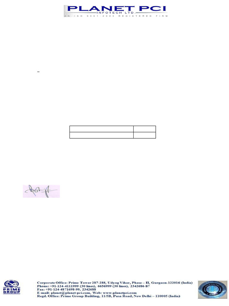 Hemant Tanwar STCG00001 | PDF