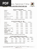 Bukalasa Agricultural College Admissions 2025 | PDF