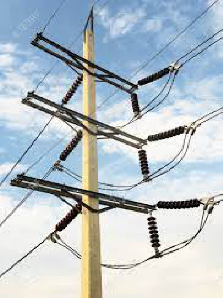 Angle Double Circuit 69kV Pole | PDF