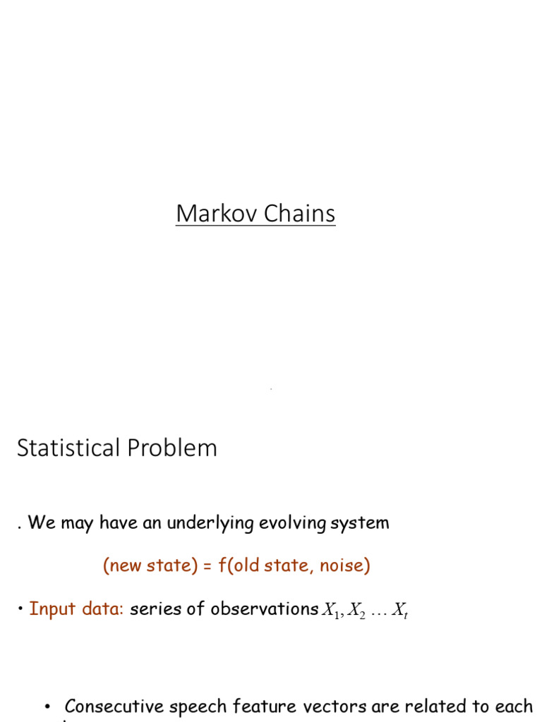 Markov Chains | PDF | Markov Chain | Applied Mathematics