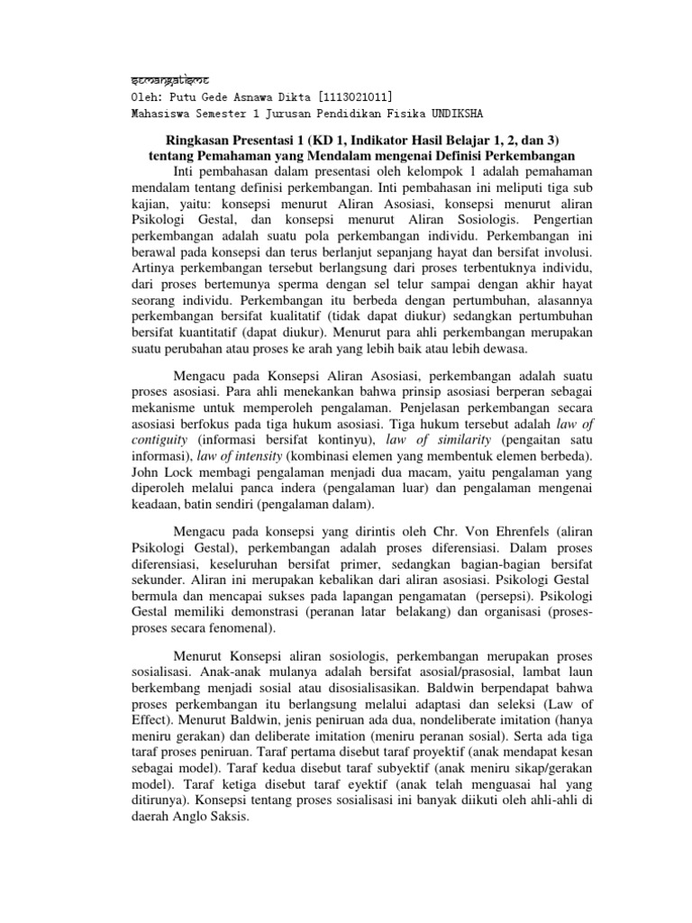 Ringkasan PPD Lengkap | PDF