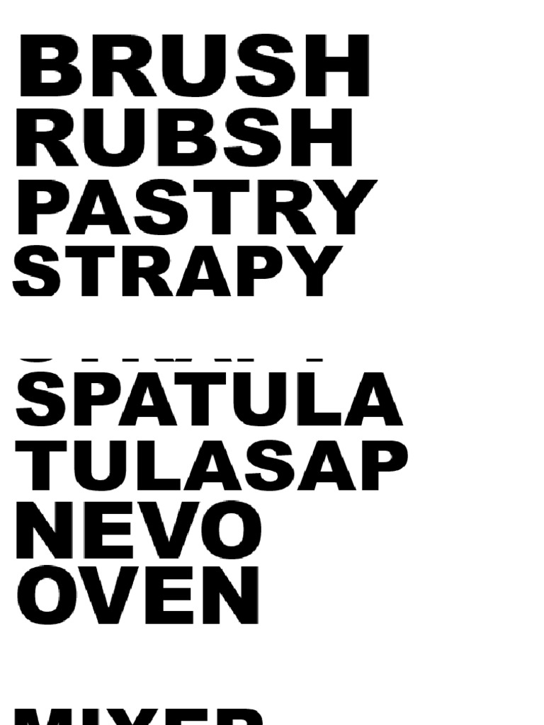 Scrambled Words | PDF