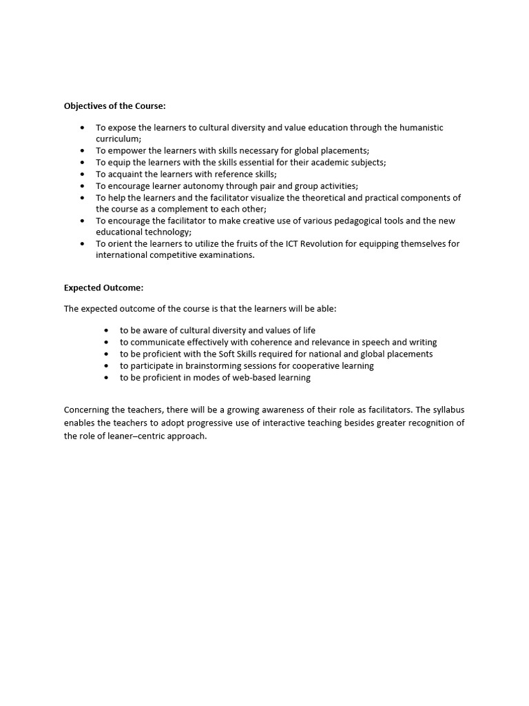 220 - UG Part I - Languages English | PDF | Educational Technology | Communication