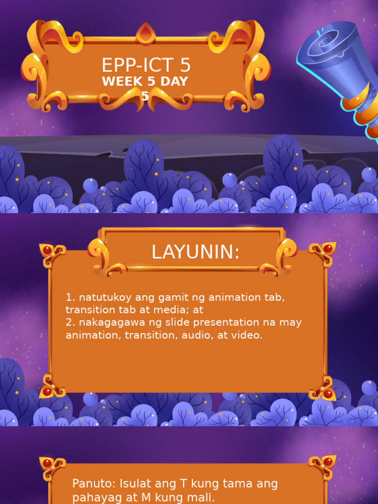 q1 Epp Ict 5 Week 5 Day 5 | PDF