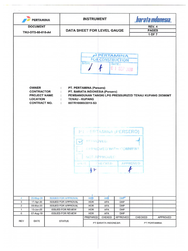 Data Sheet Level Gauge (LG41) | PDF