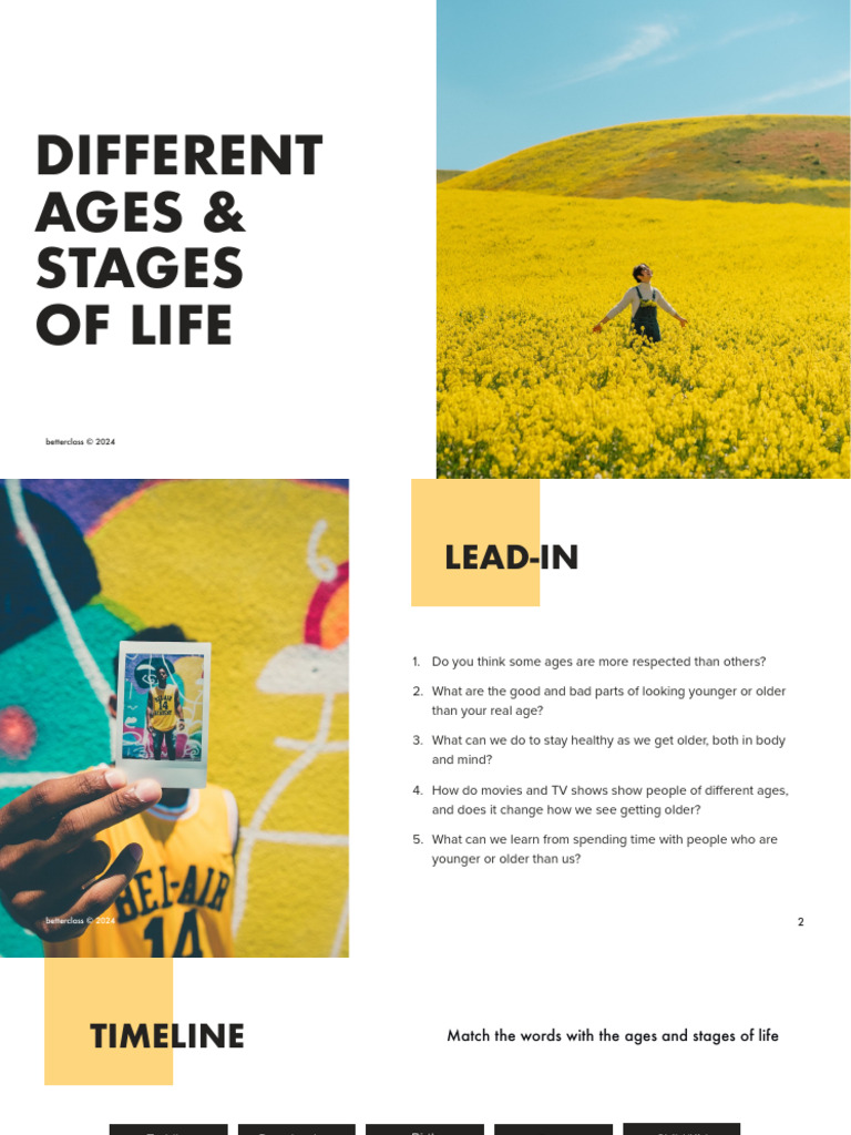 Ages and Stages of Life Explained | PDF | Adolescence | Toddler