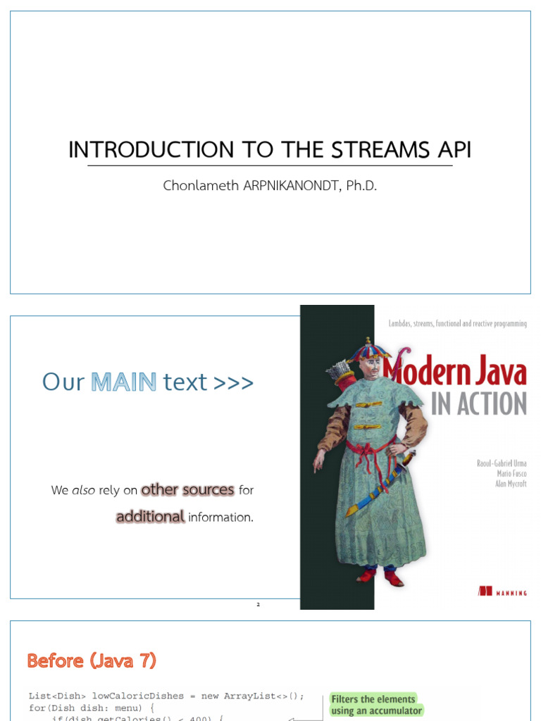 Csc319 Streams Intro | PDF