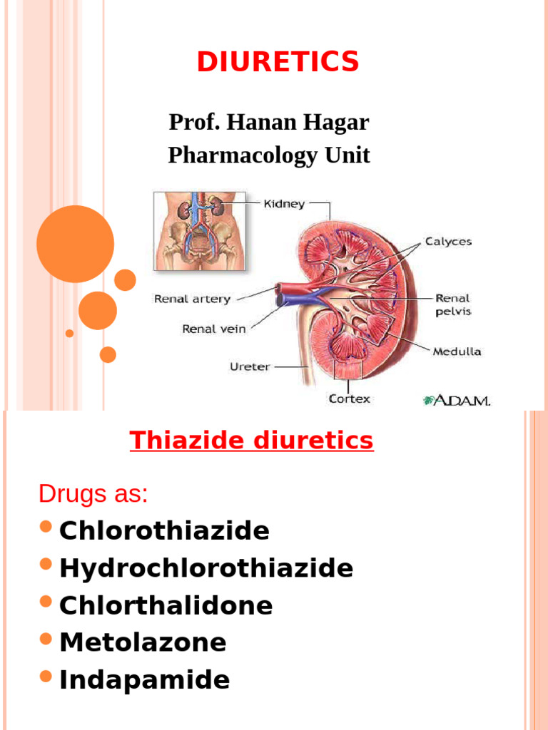 L6 Diuretics Final 2014 K Sparing Diuretics | PDF | Medical Specialties
