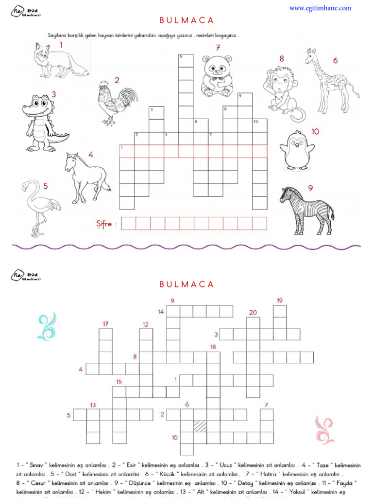 Bulmaca | PDF