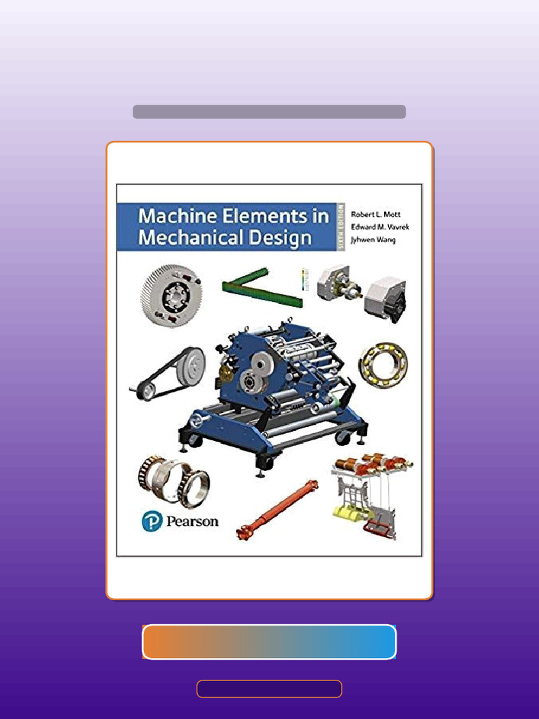 Machine Elements in Mechanical Design 6th Edition Download Instantly ...