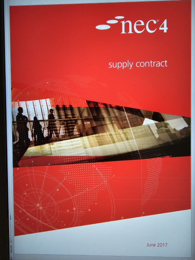 NEC4 Supply Contract | PDF