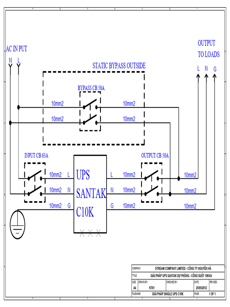 Giải Pháp UPS Santak 10KVA | PDF | Computer Engineering | Electrical ...