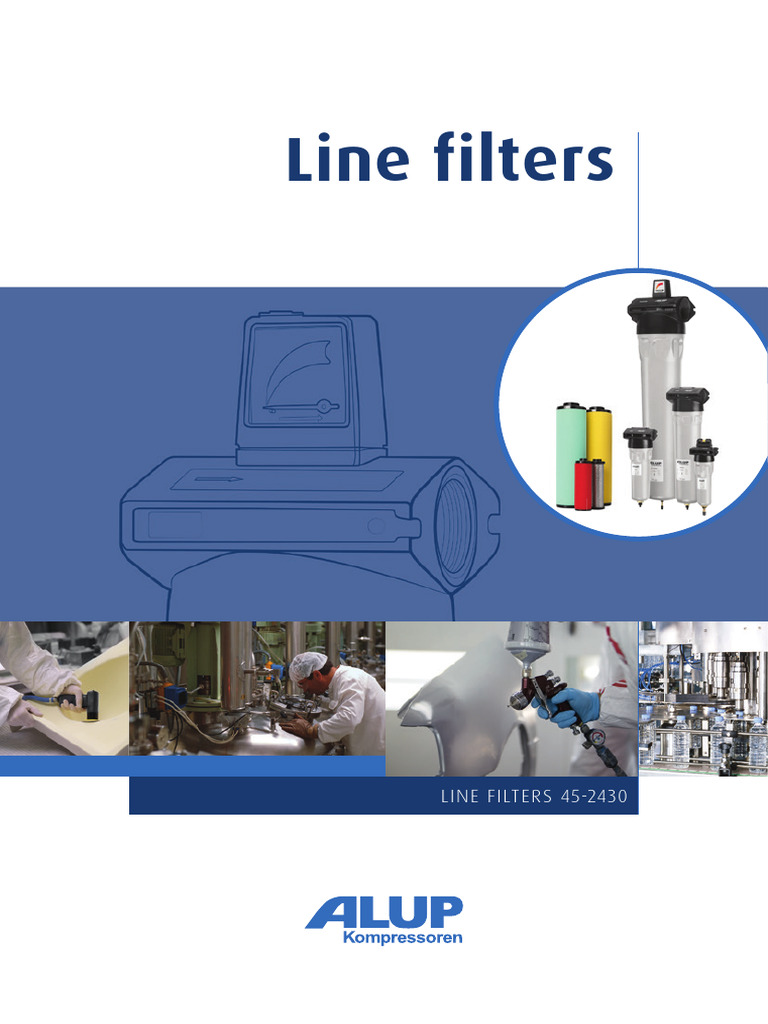 ALUP Line Filters for Compressed Air Quality | PDF | Filtration ...