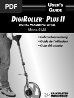 Scale Master Classic Manual | PDF | Measurement | Foot (Unit)