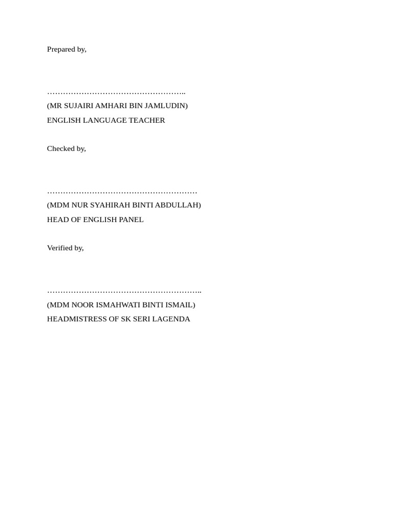 Last Page of Exam Paper | PDF
