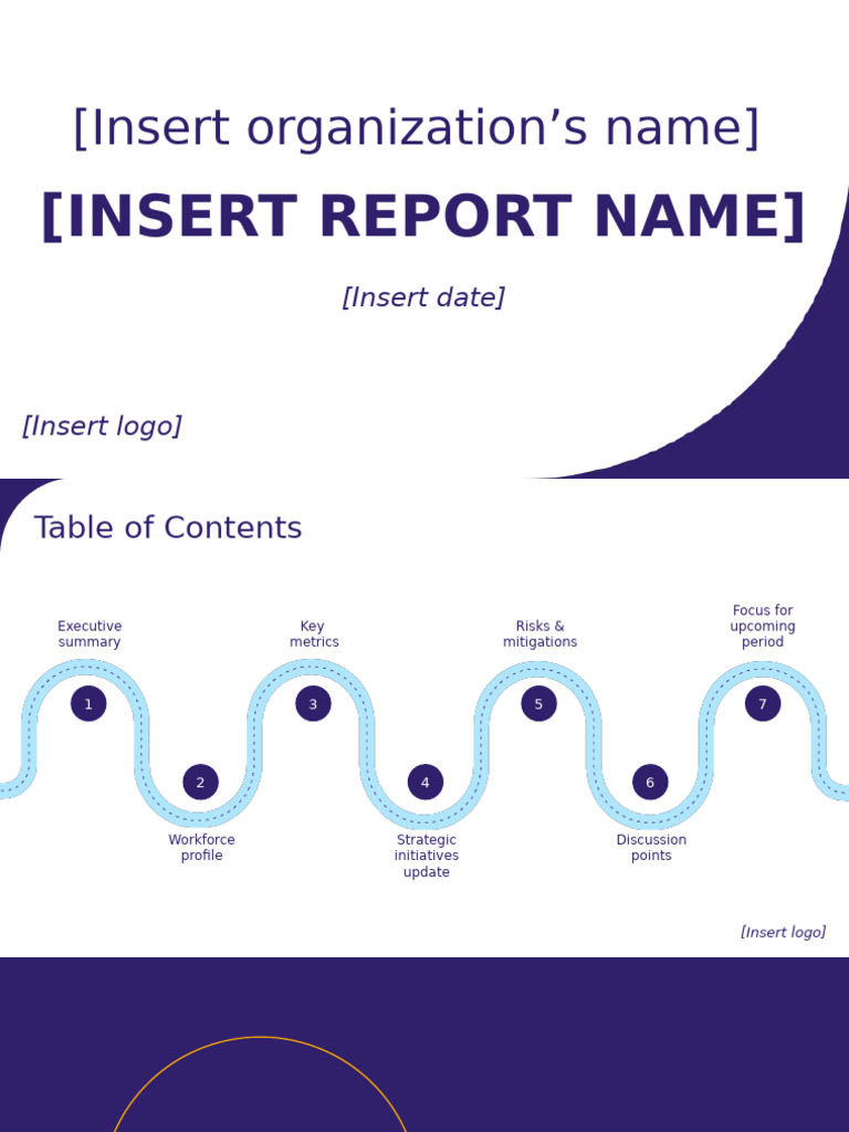 AIHR HR Board Report Template (LIVE) | PDF | Employee Retention | Economies