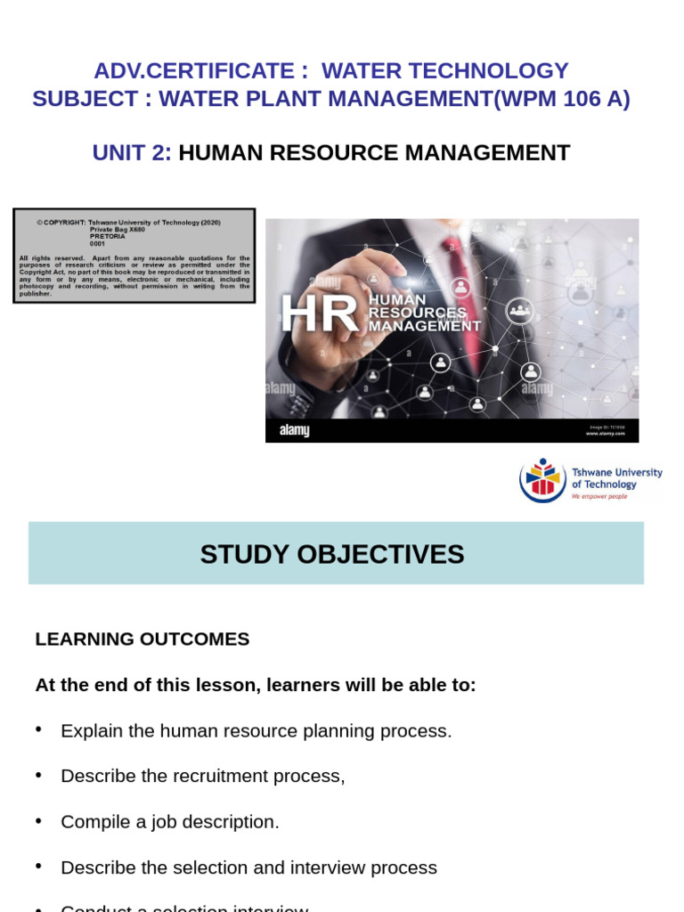 UNIT 2 - Human Resources Manangement RV 2023 | PDF | Human Resources ...