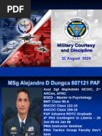Revised PNP Salute Policy Guidelines | PDF