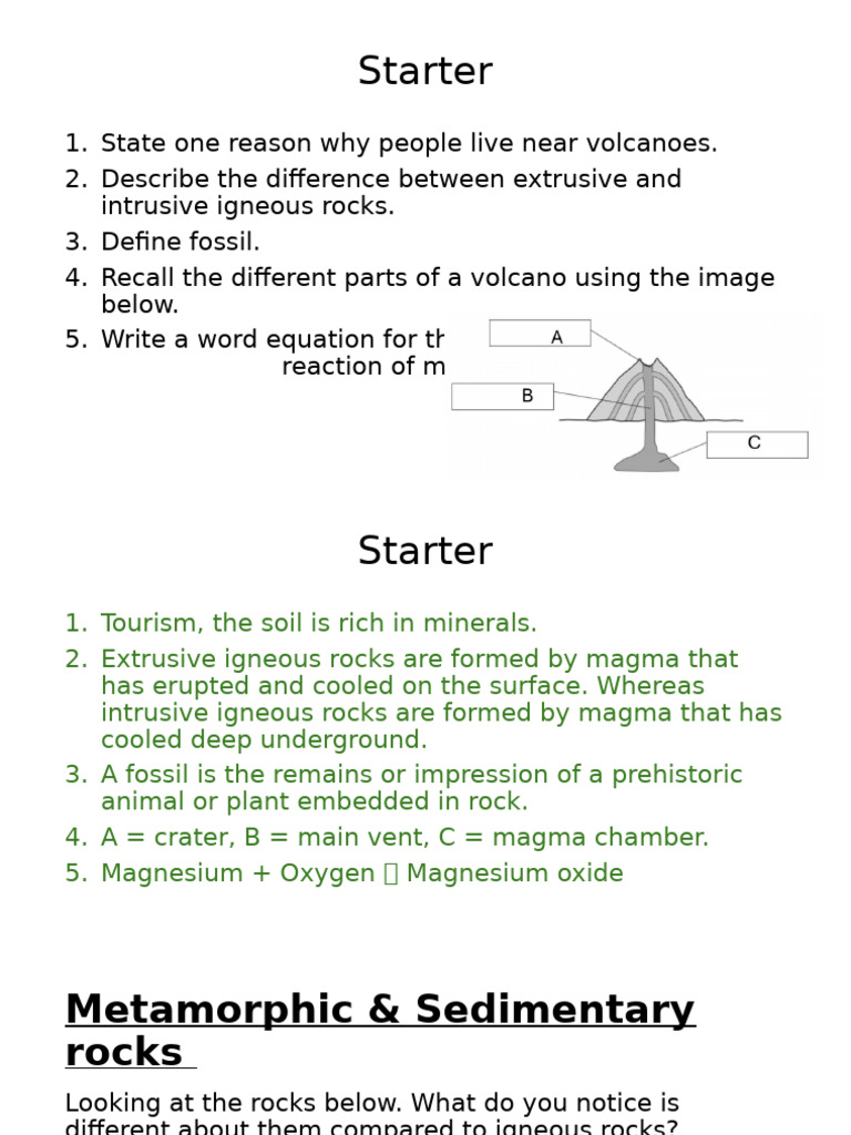 Metamorphic & Sedimentary Rocks | PDF | Rock (Geology) | Sedimentary Rock